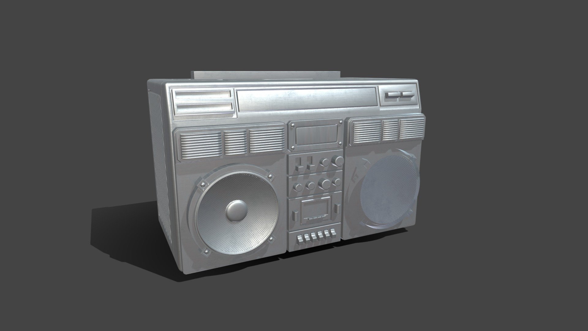 3D Printing Boombox - 3D model by wchei621 [69d1e10] - Sketchfab