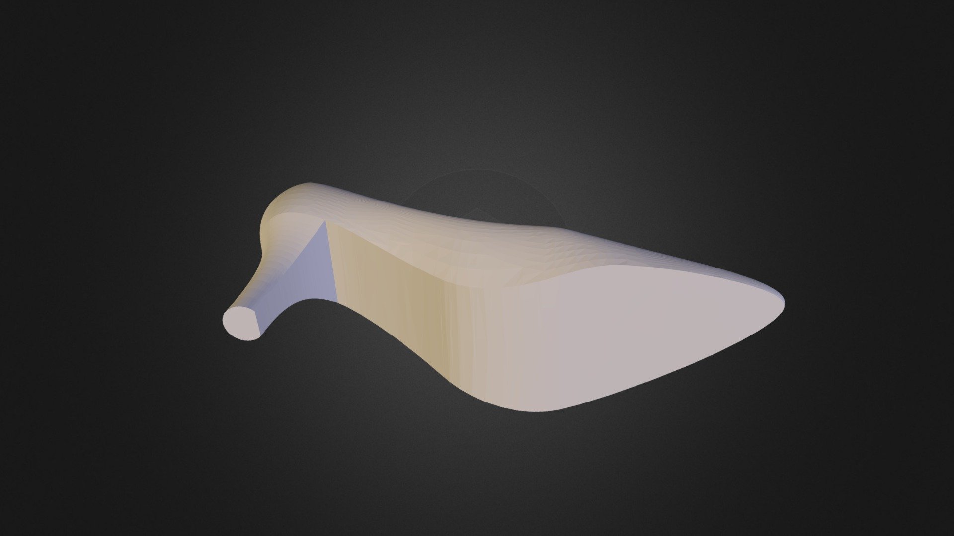 high heel shoe - 3D model by mlsulli [69d43c7] - Sketchfab