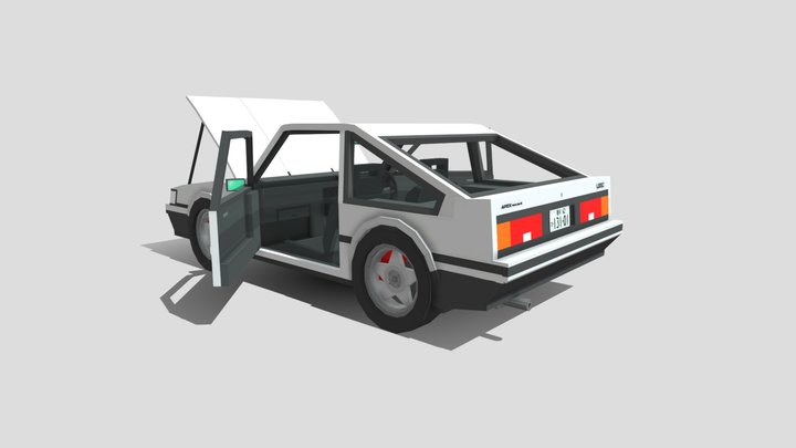 Ae86 3D models - Sketchfab