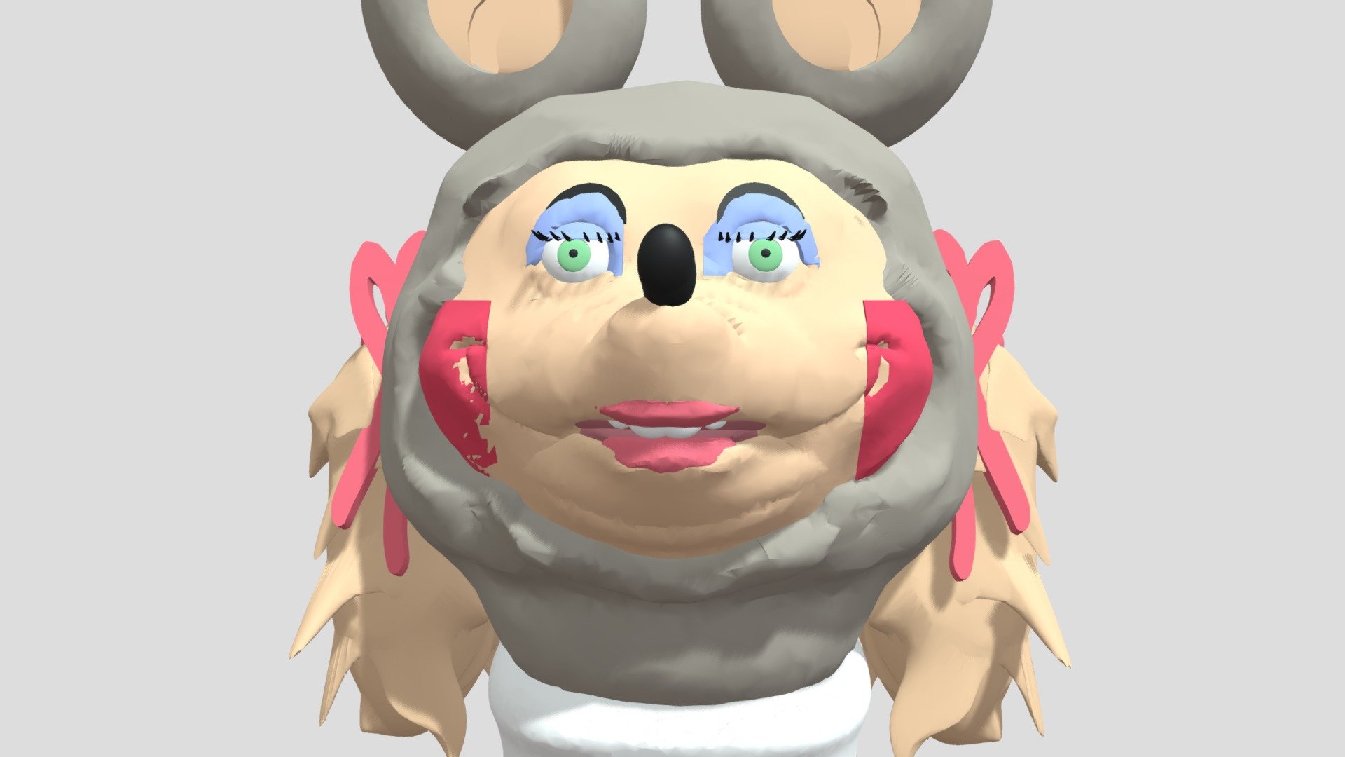 2nd Gen Mitzi Mozzarella UPDATED (RIGGED) - Download Free 3D model by ...