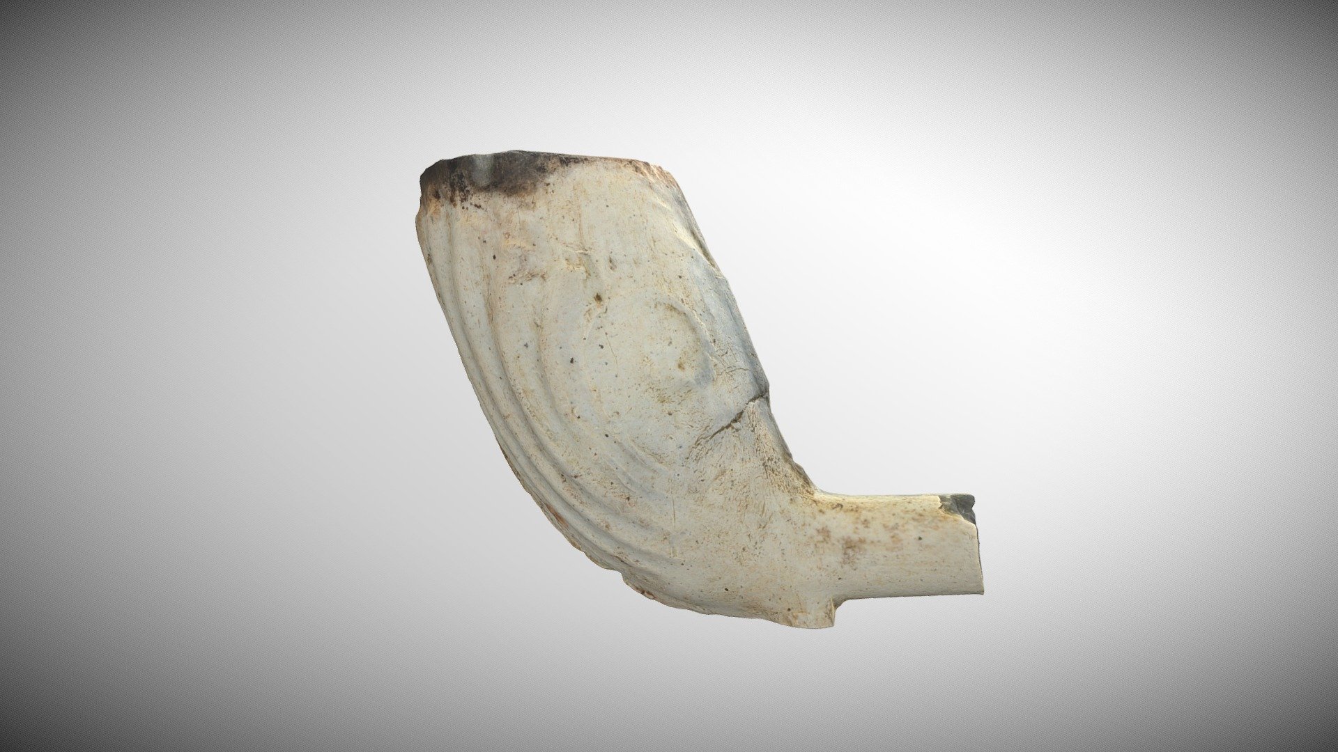 Clay pipe bowl 2 - 3D model by RichardKM [69d6a58] - Sketchfab