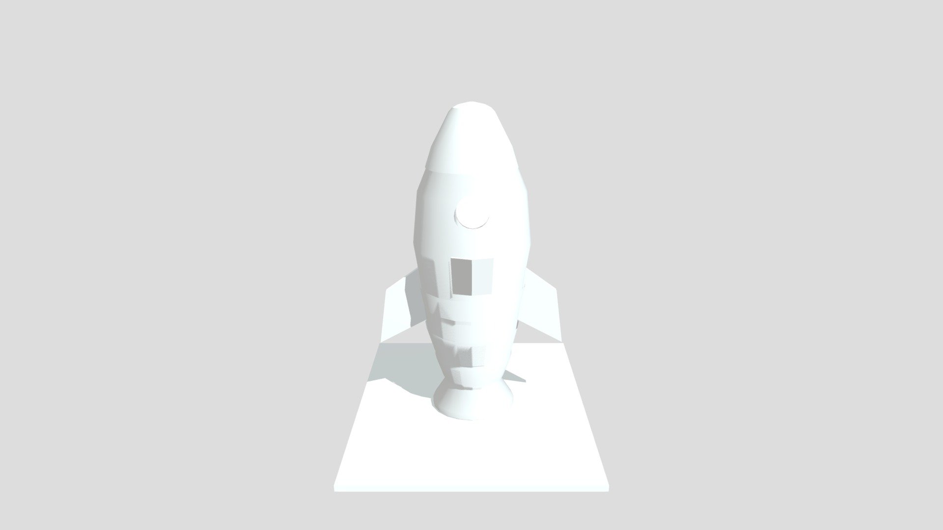 Low poly rocket - Download Free 3D model by Immadean [69d8b99] - Sketchfab