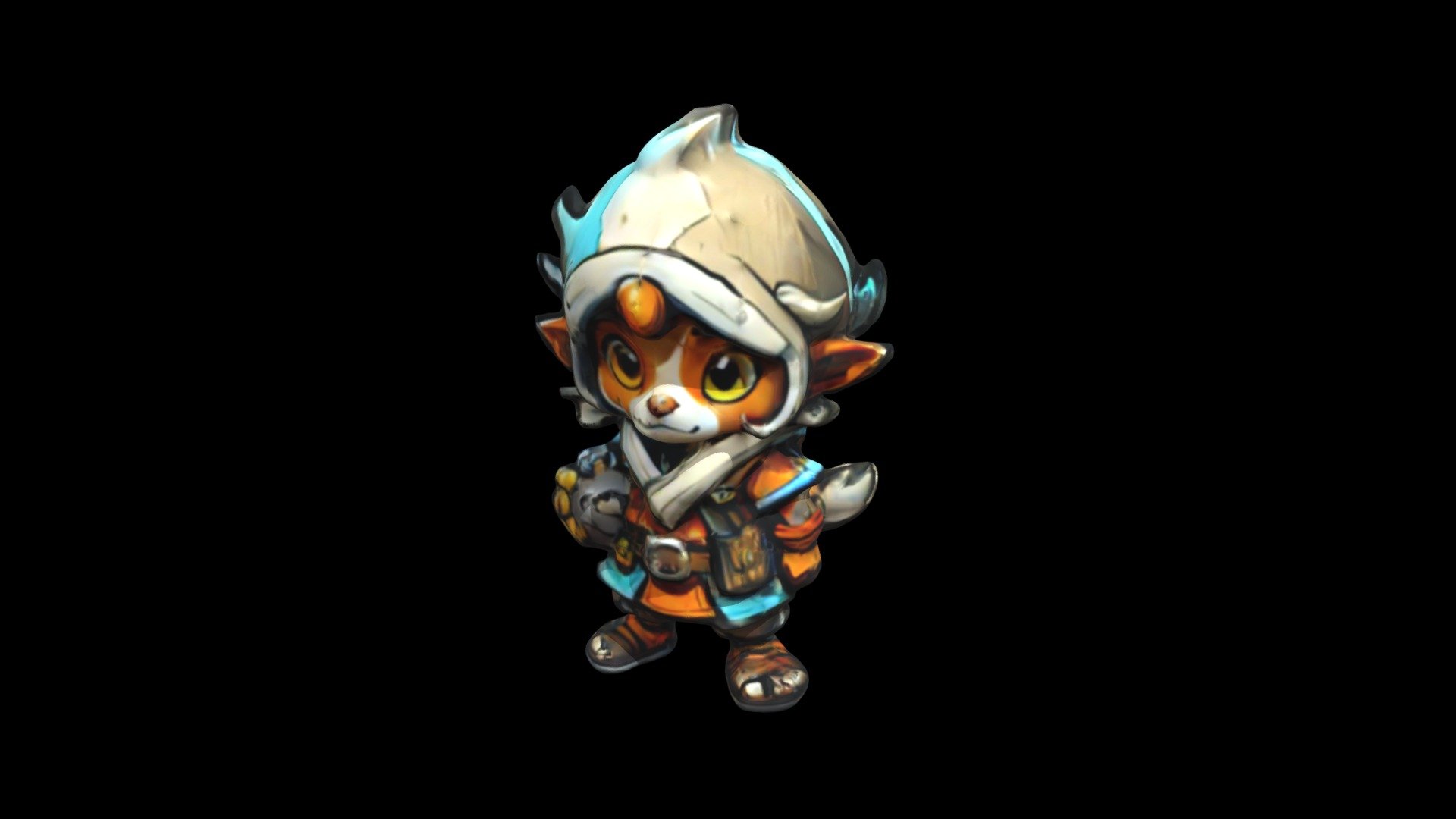 character named Doge (Chinese version 狗哥) wearin - Download Free 3D ...