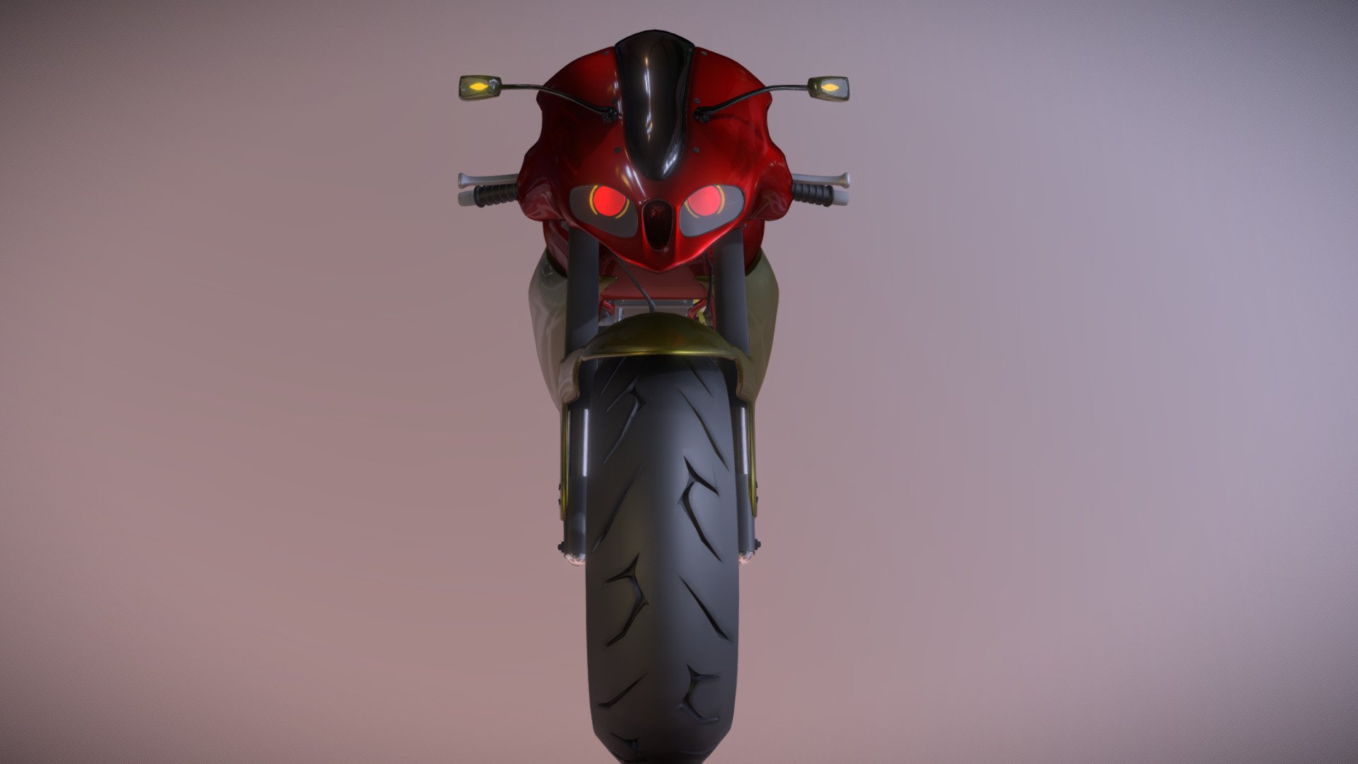 Motorcycle Concept Design - 3D model by mehdihussain [69d9e14] - Sketchfab