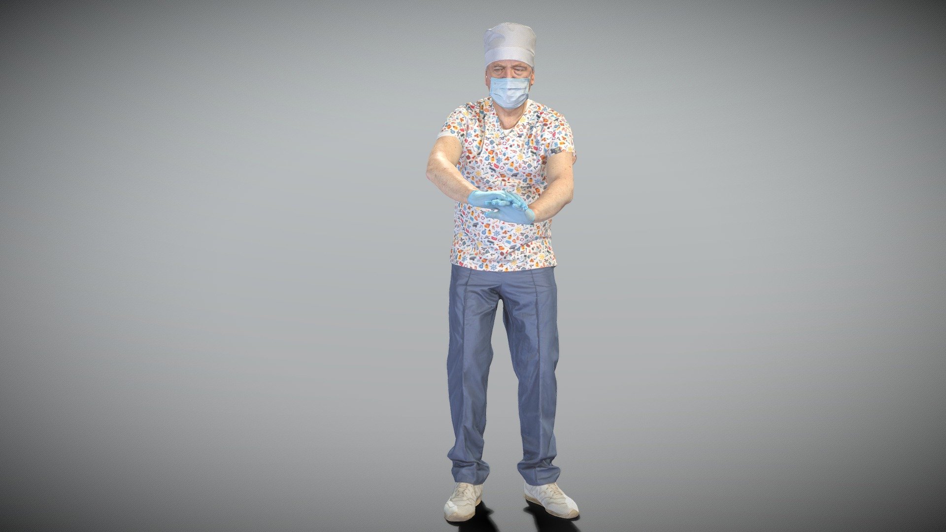 Surgeon performing CPR 120 - Buy Royalty Free 3D model by deep3dstudio ...