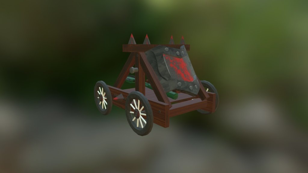 Catapult - 3D model by JPWalkman [69dcc1c] - Sketchfab