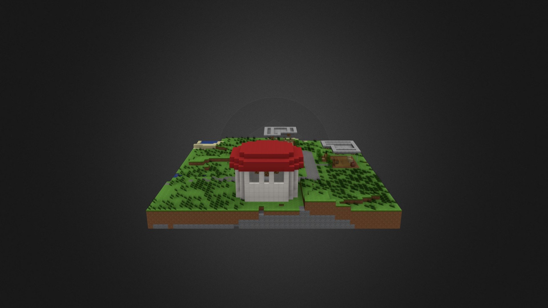 Pixelmon town - 3D model by Pielord551 (@duckymomo551) [69de986 ...