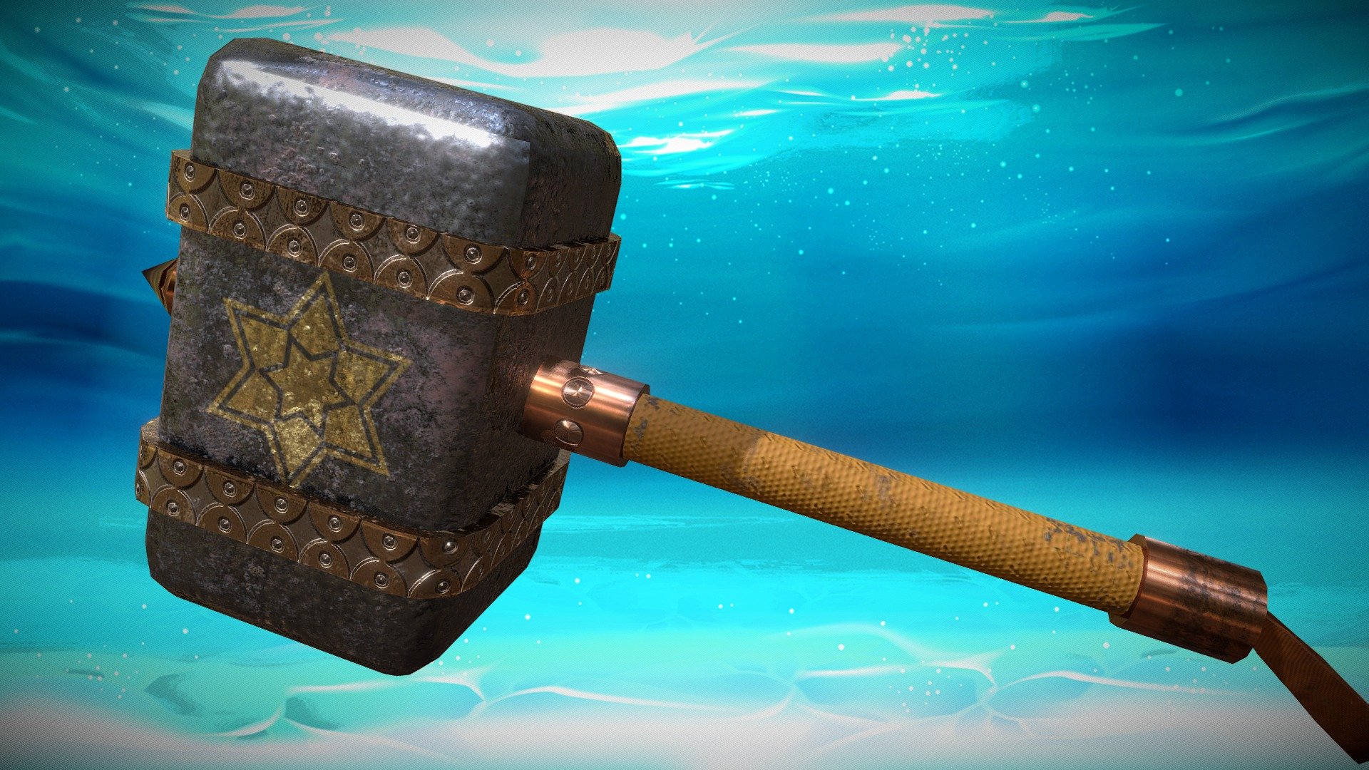 Stylized Hammer - Download Free 3D model by geniusrahman155 [69ded19 ...