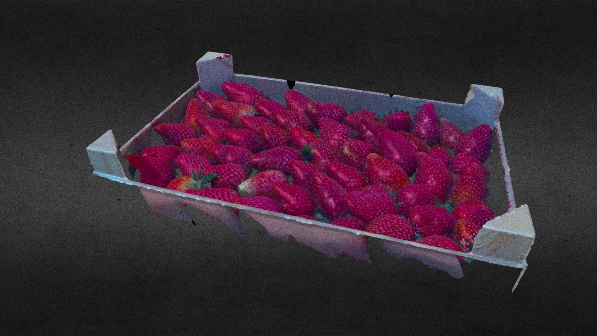 strawberry box - caja de fresas - Download Free 3D model by badwolfmx3 ...