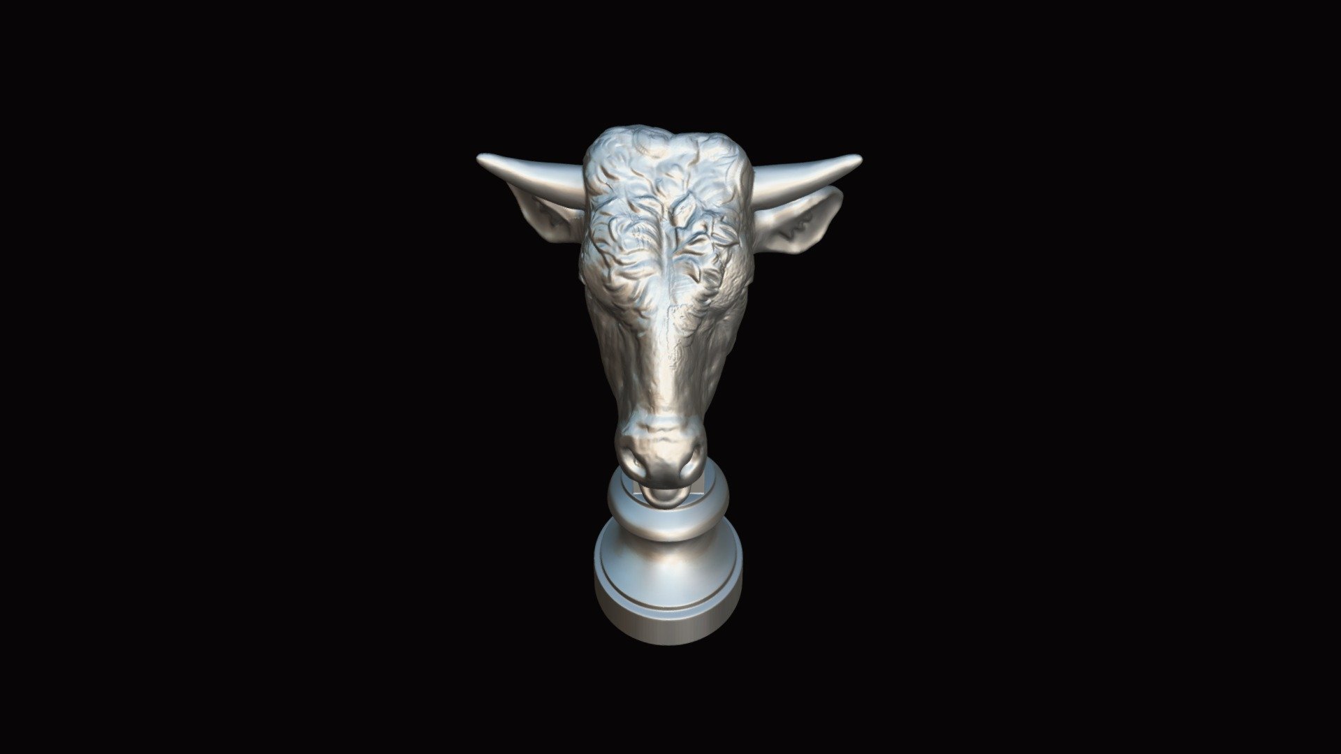 Bull head - 3D model by Anurag.Shinde [69e1404] - Sketchfab