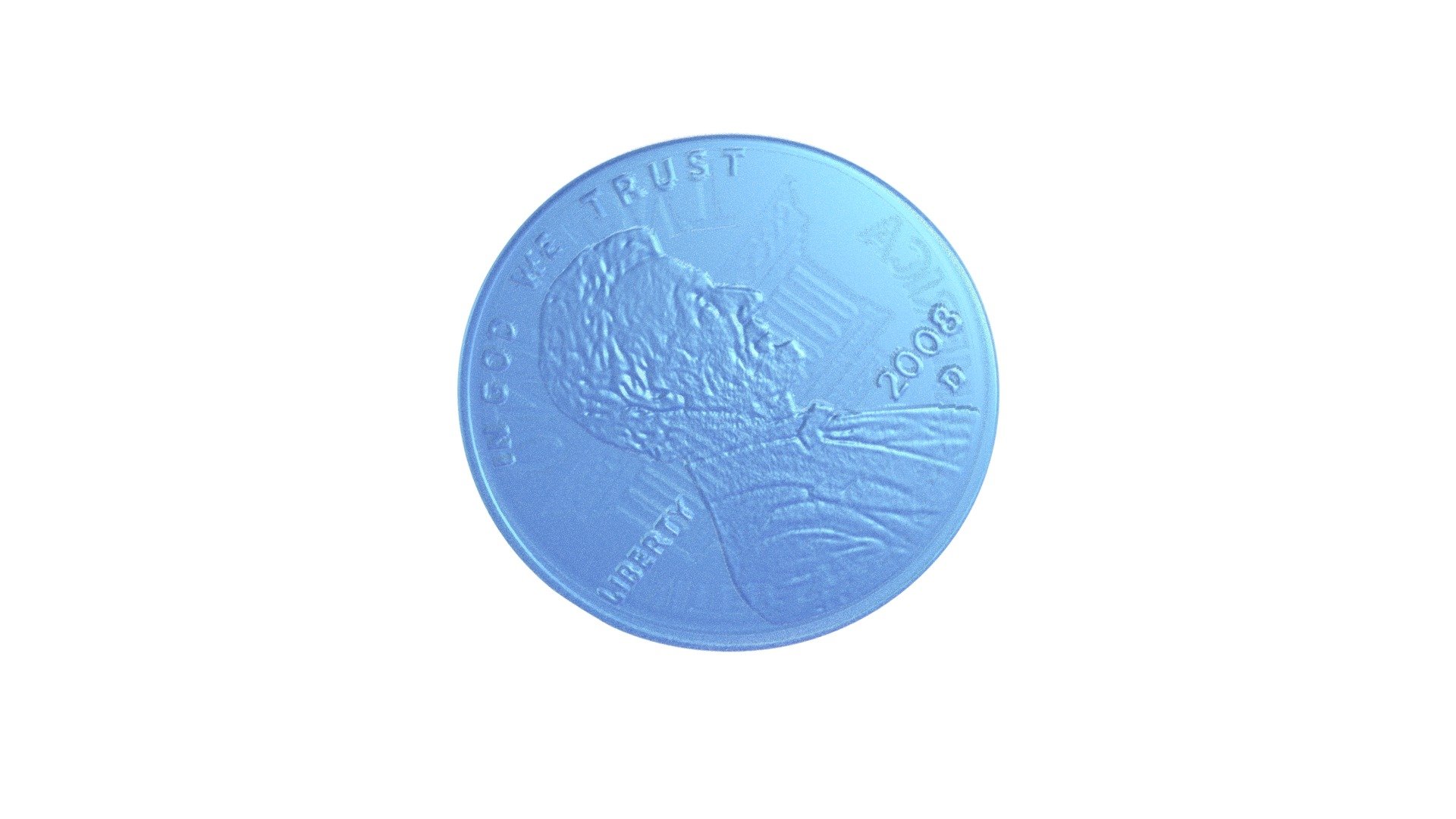 One Cent - 3D model by YCGYCG [69e2bb6] - Sketchfab