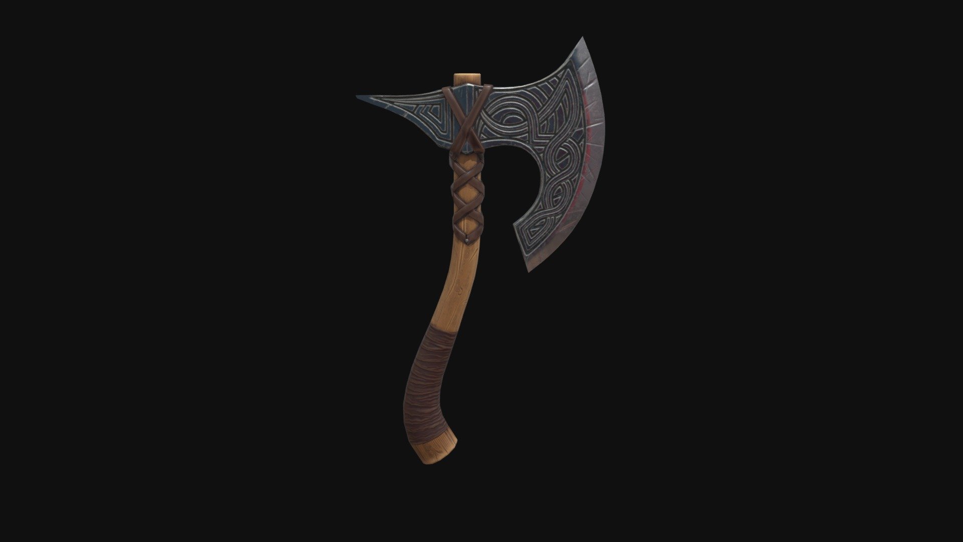 Viking Axe - Download Free 3D model by Daniel Morcos (@danielMorcos ...