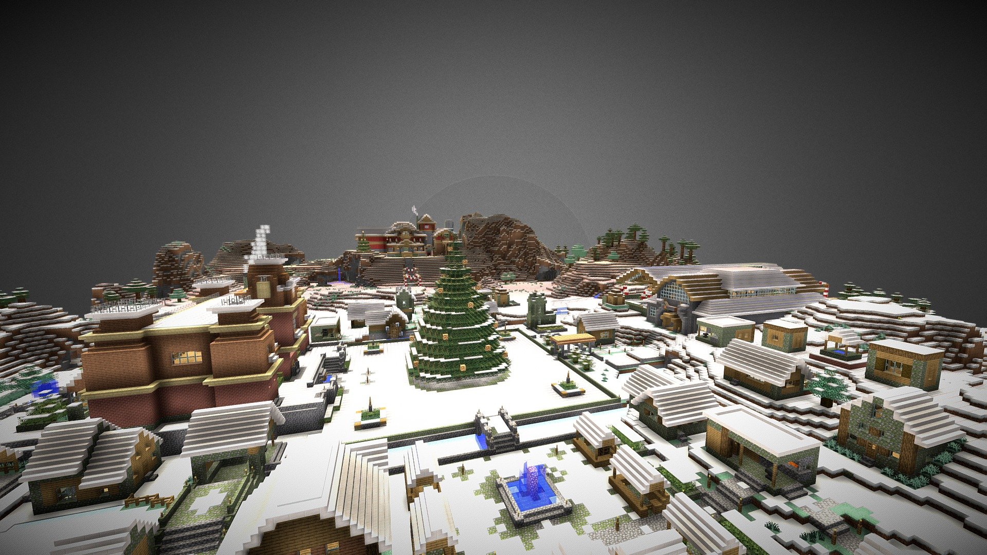 Festive World - Minecraft - Download Free 3D model by guus (@guuss2 ...