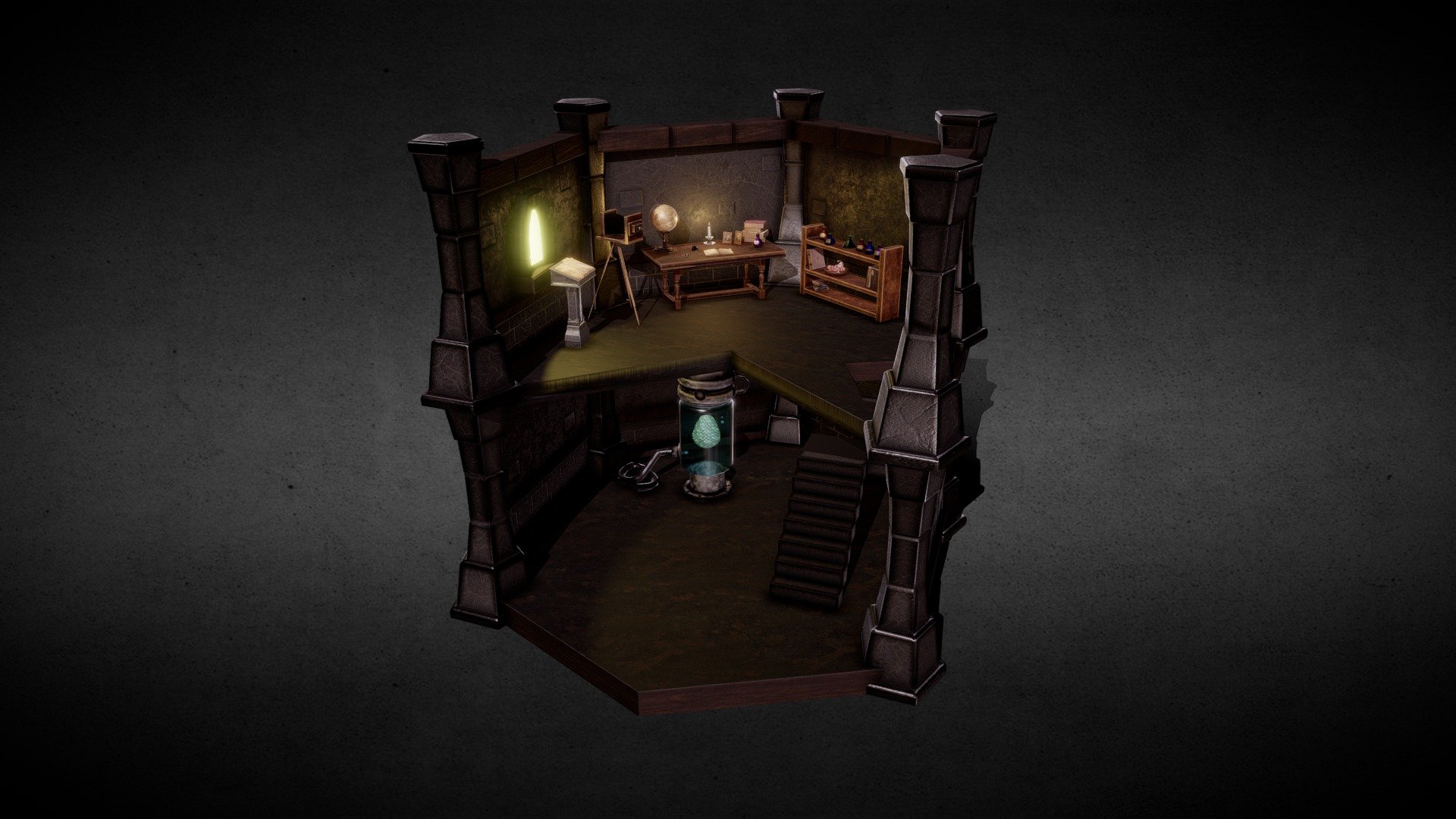 Magical Room - 3D model by ParadisoFede (@ParadisoFederico) [69e5b94 ...