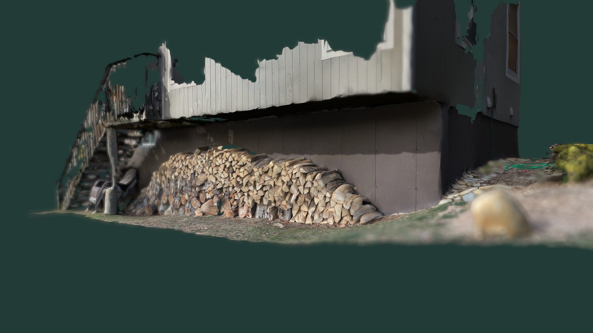 Wood stack - Download Free 3D model by bk (@bkbklyn) [69e683a] - Sketchfab