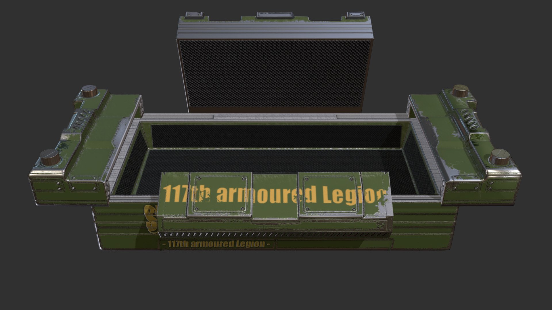 Weapon Crate - Animation Test - 3D model by 3D Viking (@supirioth ...