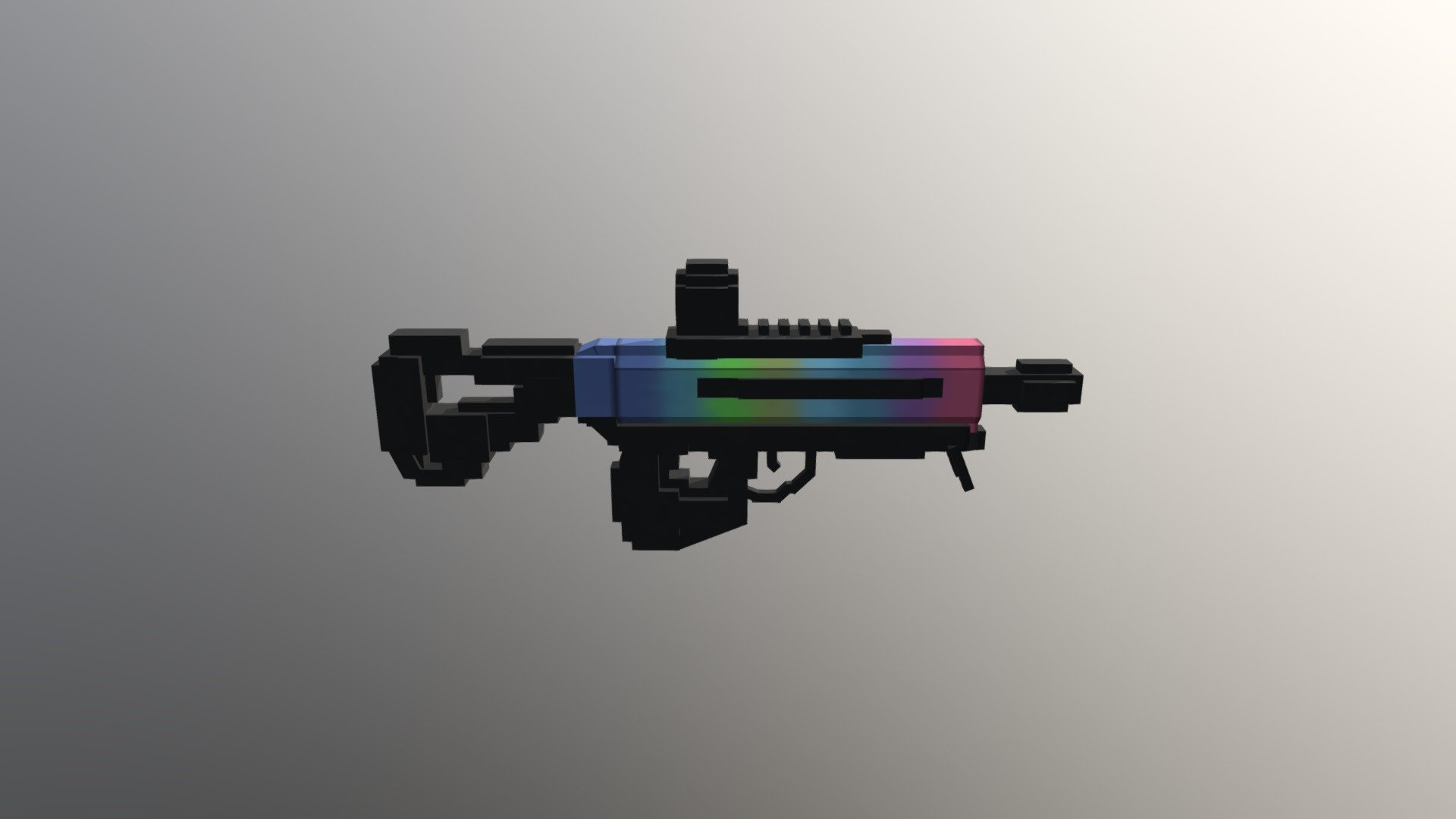 SciFi Semi-Auto Rifle - 3D model by XboxSignsOut [69ebbcc] - Sketchfab