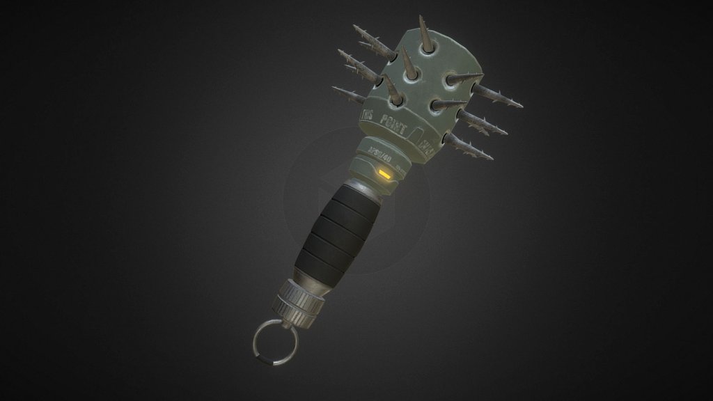 Spike Grenade WIP - 3D model by jespana3d [69ecb9d] - Sketchfab