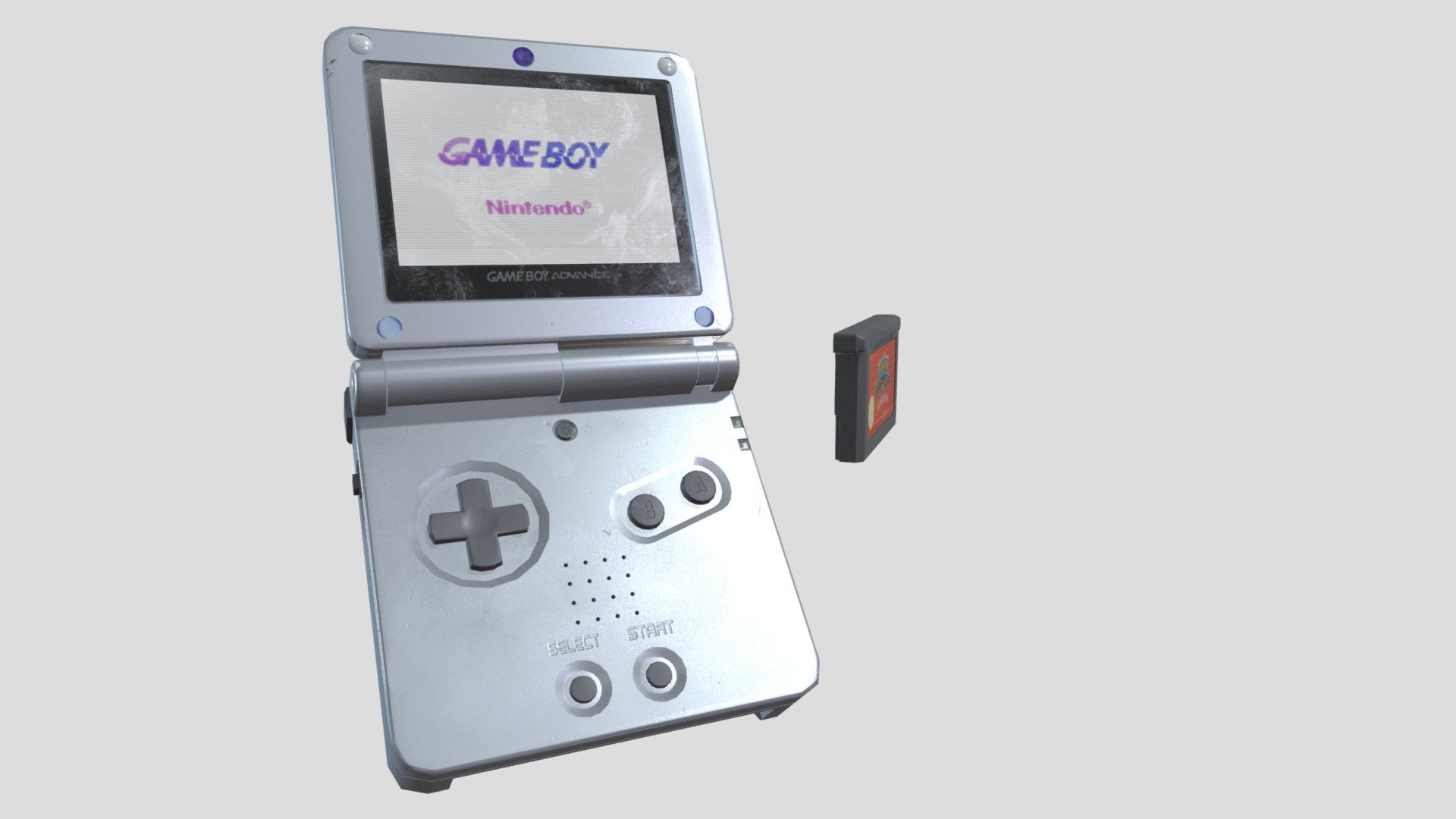 Gameboy Advanced SP - 3D model by ElyuArt [69ed451] - Sketchfab