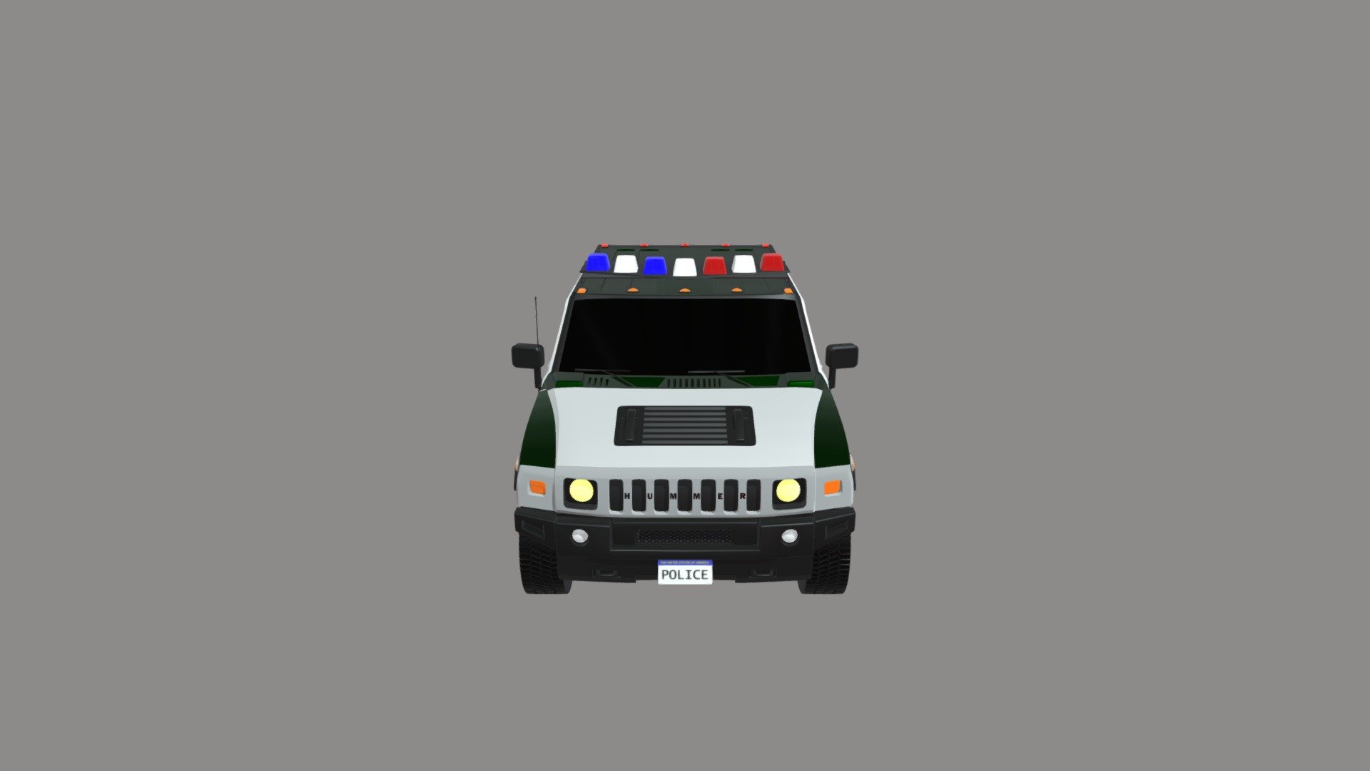 Hummer H2 SUT Police K-9 Unit - Download Free 3D model by Name's_Been ...