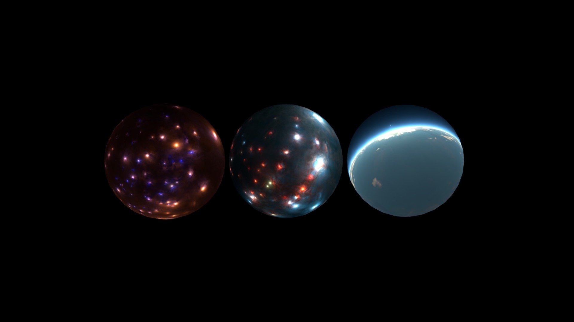 Space nebula HDRI panorama 360 skydome - Download Free 3D model by ...