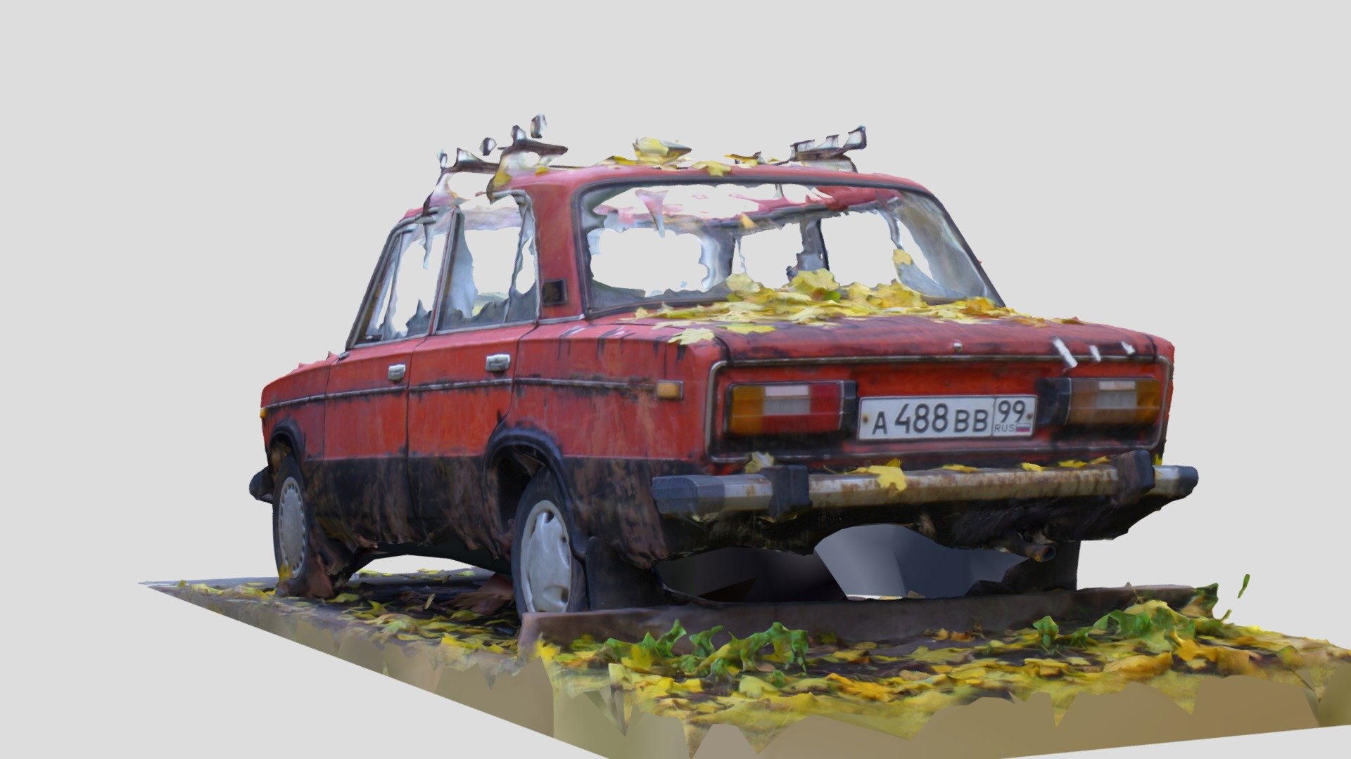 VAZ-2106 Zhiguli automobile - Download Free 3D model by trolleway ...