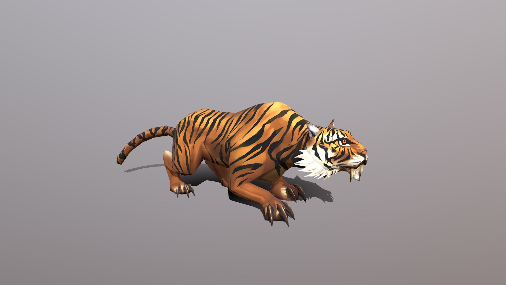 Bengal Tiger - Buy Royalty Free 3D model by Fubbi (@electricToy ...