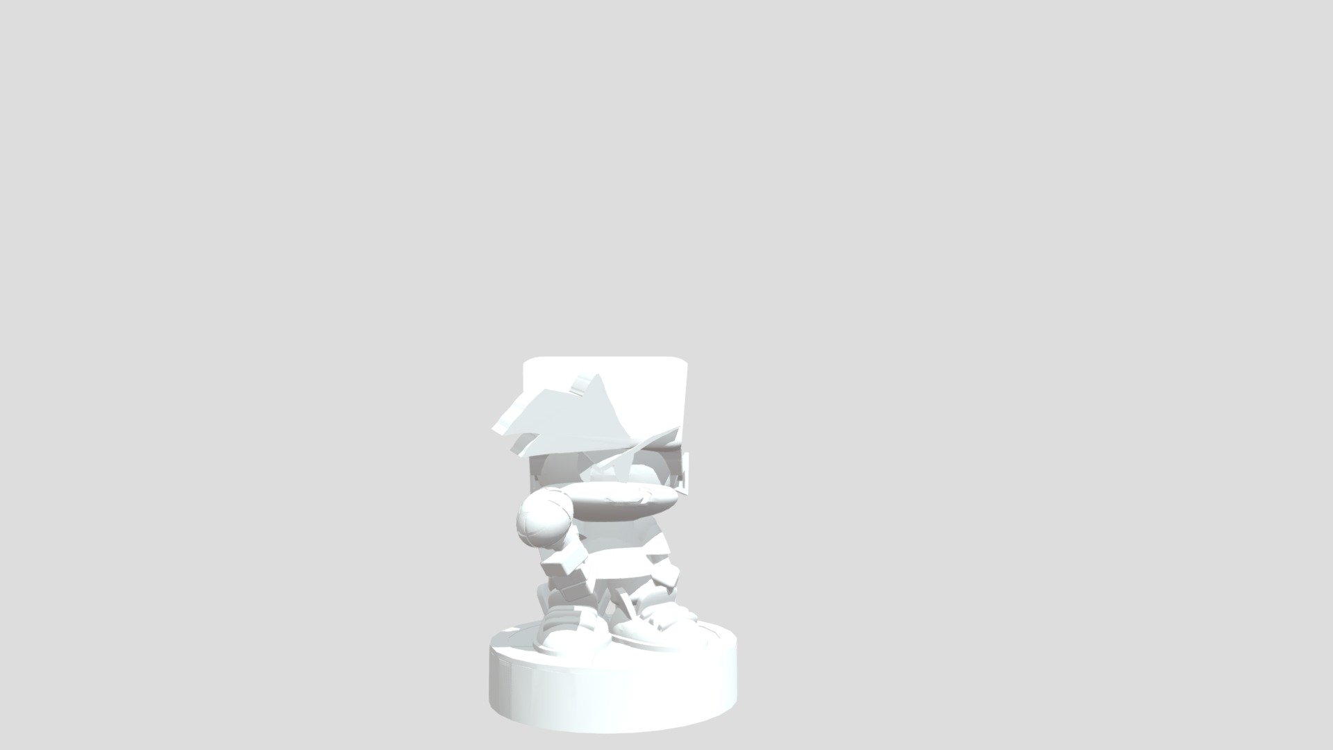 FNF Boyfriend Amiibo (No Texture) - Download Free 3D model by Billie ...