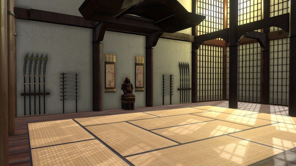dojo - A 3D model collection by rajeshpaianim - Sketchfab