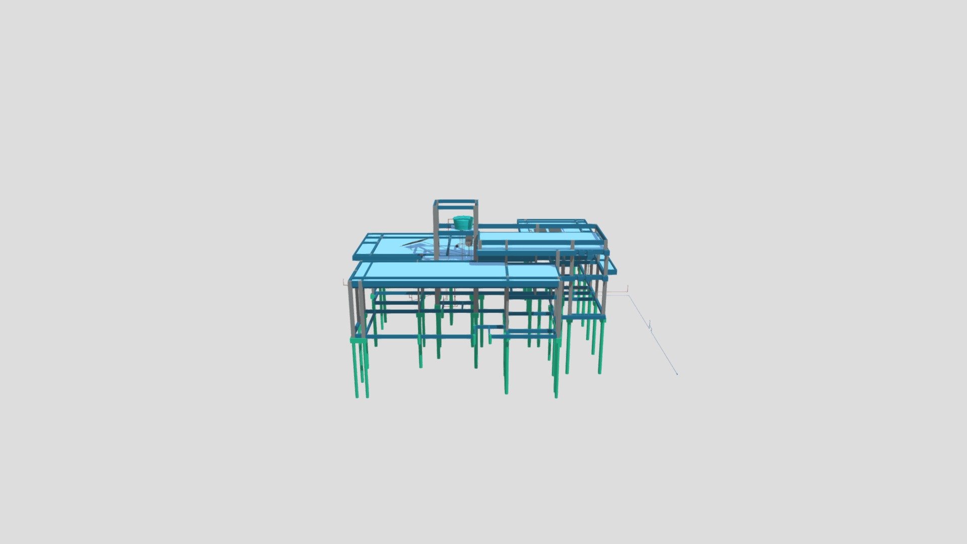 Projeto hidráulico - Luiz Alberto - 3D model by Vitor Freitas ...