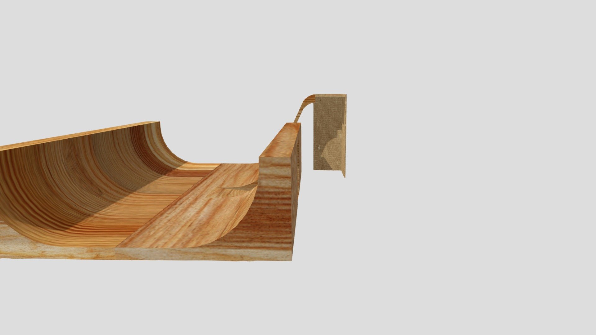 Halfpipe with Texture - 3D model by SailorGem [69f06b4] - Sketchfab