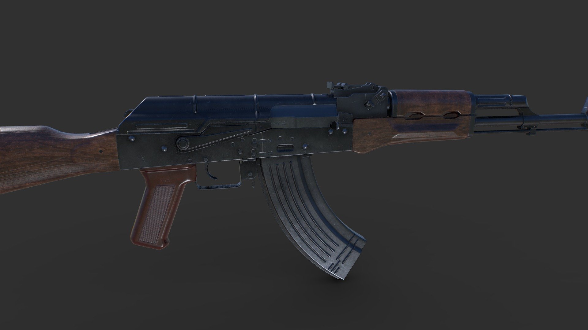 AKM - Download Free 3D model by Cpt_Panic [69f1009] - Sketchfab