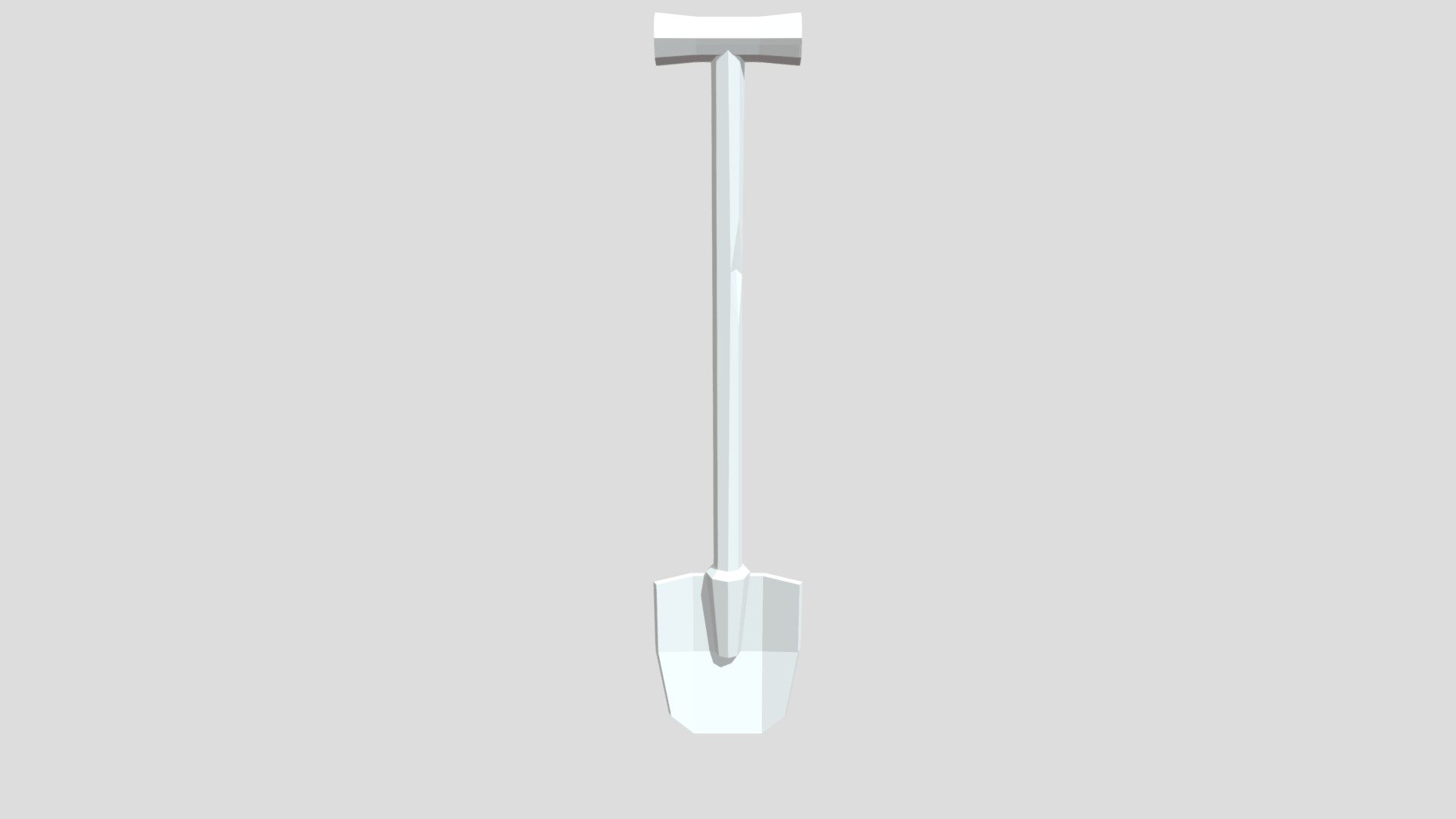 shovel - 3D model by e.efremova [69f169f] - Sketchfab