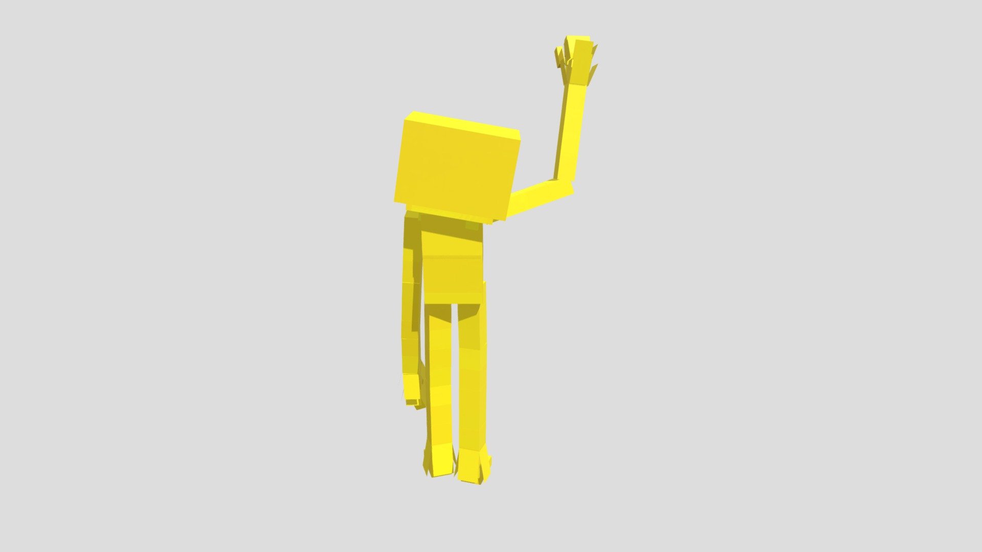 Golden Huggy Wuggy (MINECRAFT) - Download Free 3D model by The Suspect ...