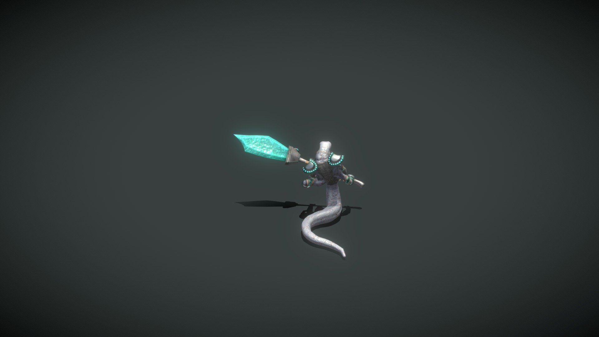 Snake Warrior - Cursed Stone NFT game - 3D model by Thiago Meteles ...