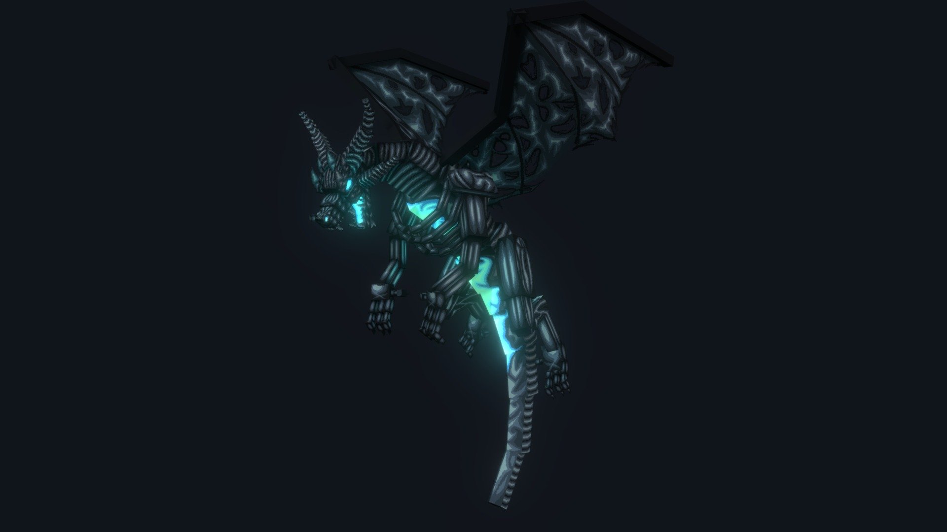 Death Dragon, made by kron - 3D model by kron (@kron3564) [69f4d81 ...