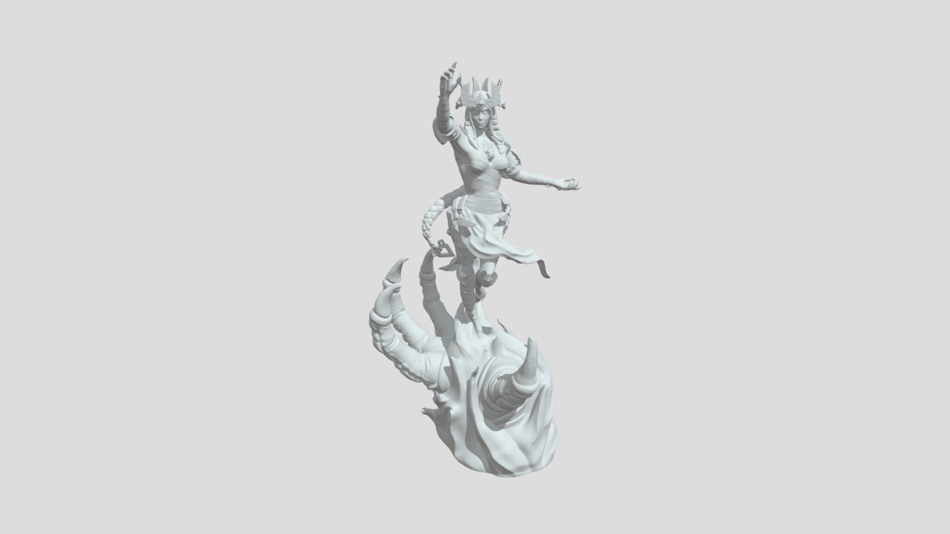 Tomb Queen model for tabletop - 3D model by splendidpluto [69f4db9 ...