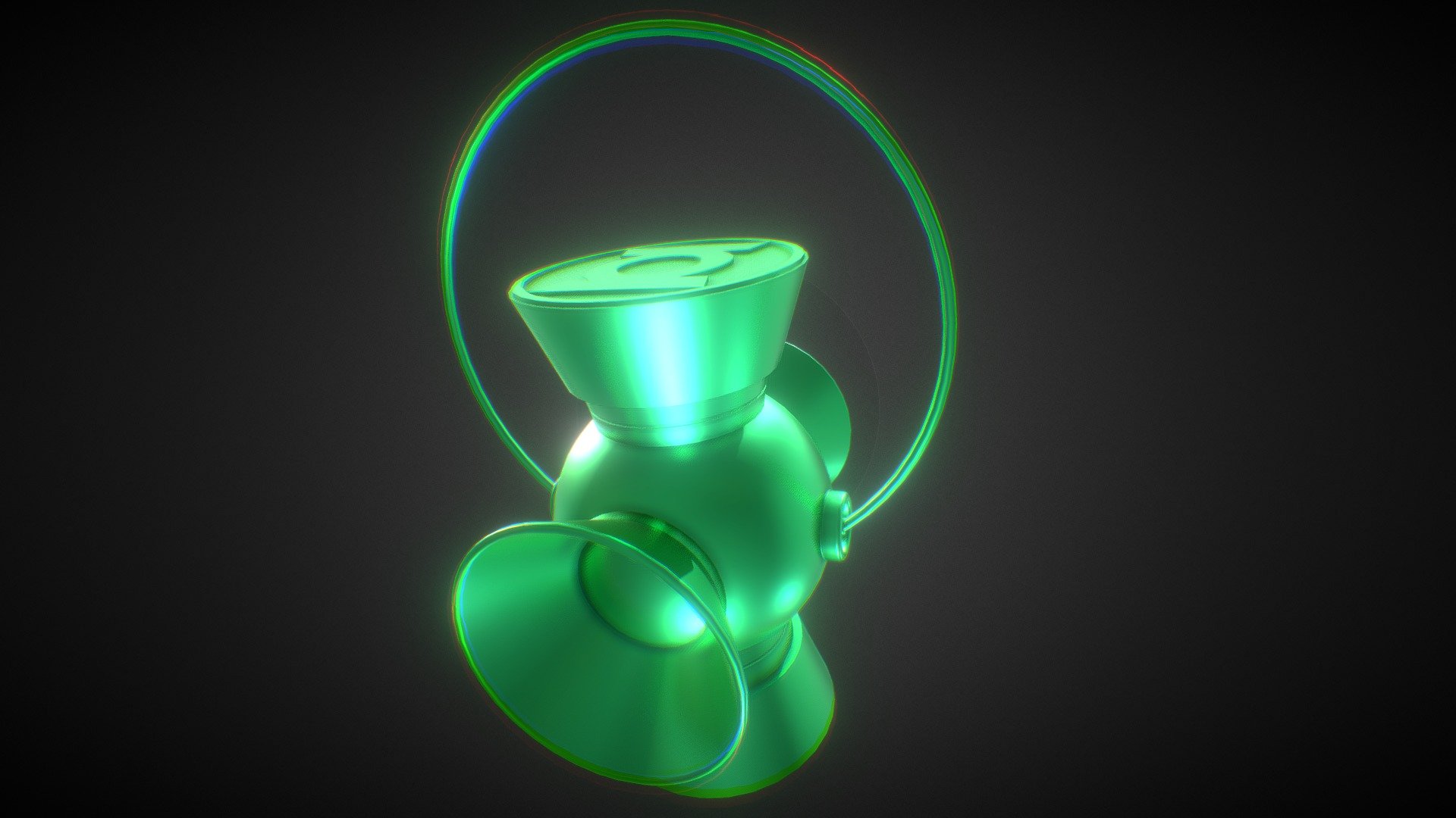 Green Lantern Power Battery - Download Free 3D model by Ludus101 ...