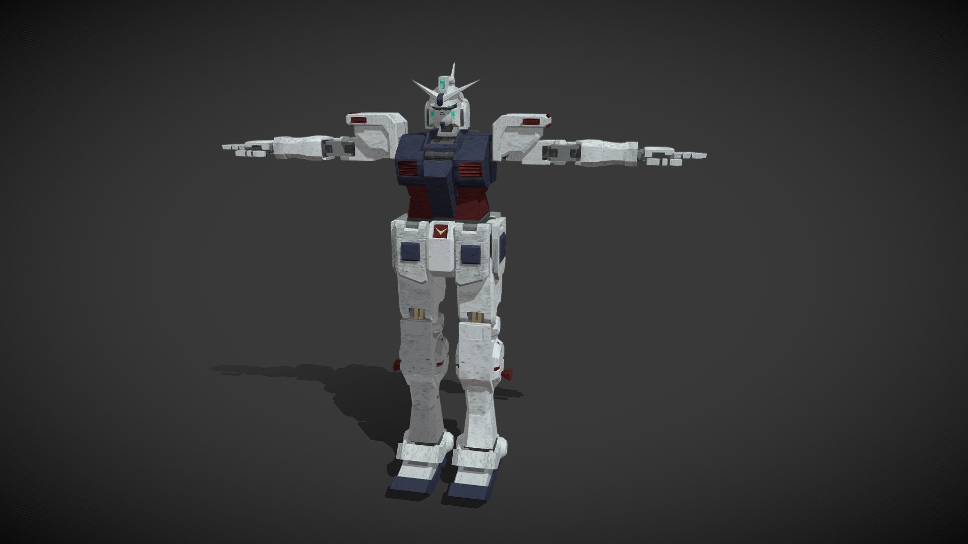 Full Armour Gundam - 3D model by lightingofethan [69f5667] - Sketchfab