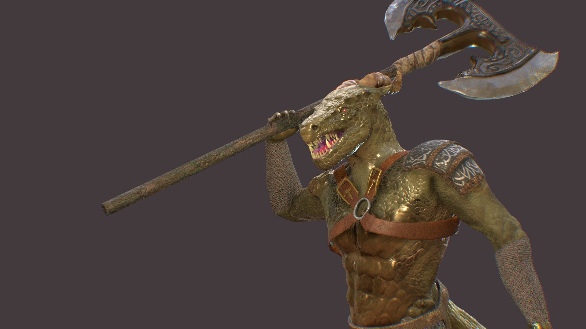 Zeke High-poly Concept - 3D model by lucanaks (@lucavilla) [69f5c1b ...