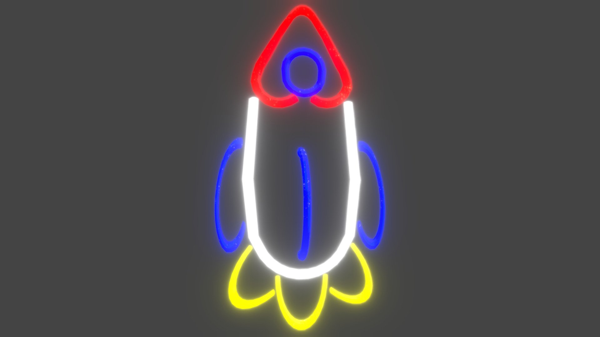 LED Rocket Light - 3D model by Jeongwol [69f8b86] - Sketchfab