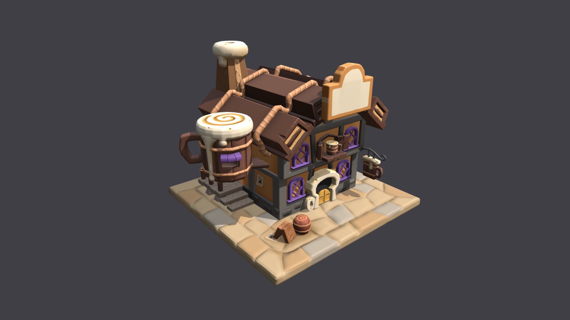 The Barrel Inn - 3D model by AntoD (@antonella.delaloye) [69f8db7 ...