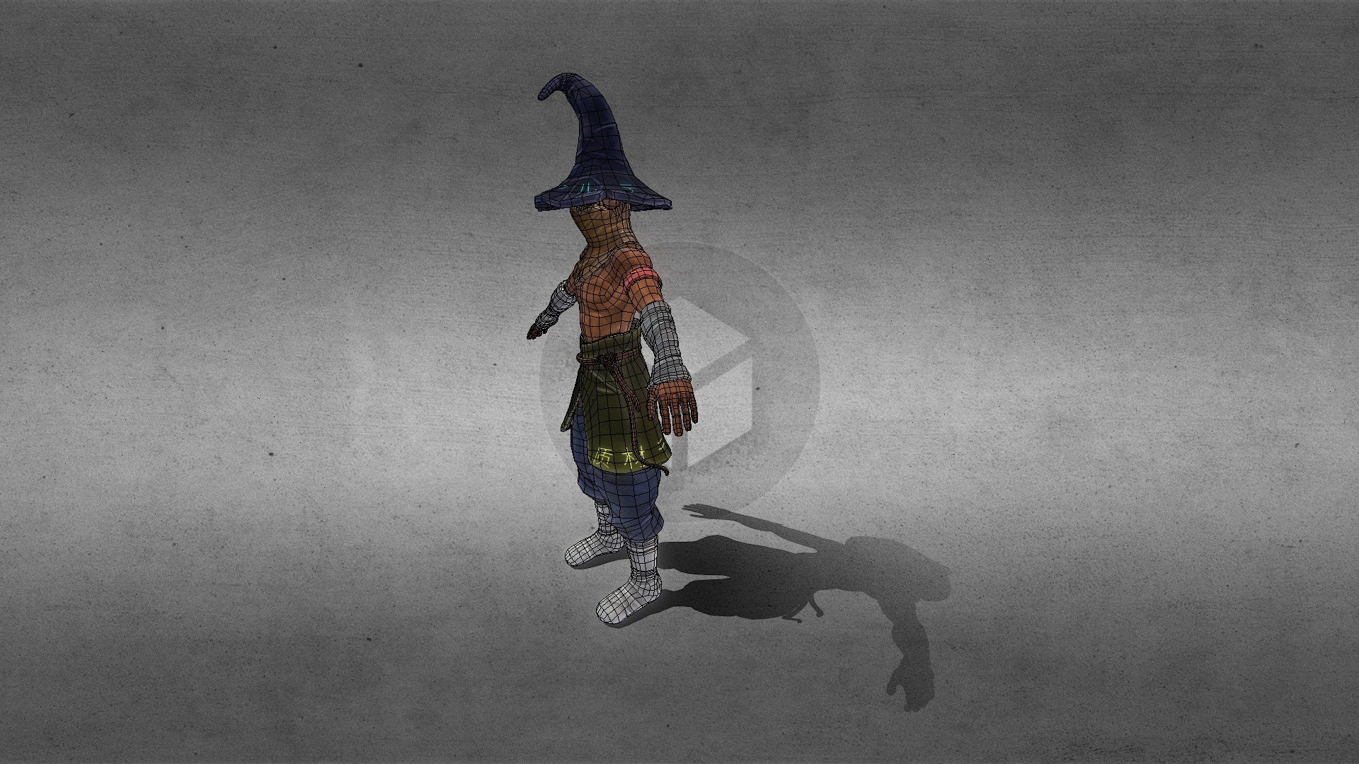 Mage Character - 3D model by FabianDaniel (@fdy.lezcano) [69f929e ...