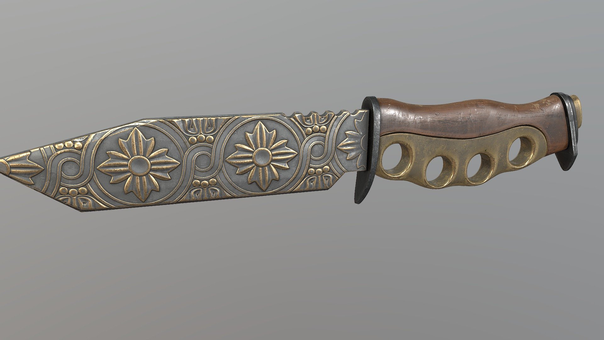 Harbinger Knife - Ornate - 3D model by BadtRIP (@badtripbg) [69f9963 ...