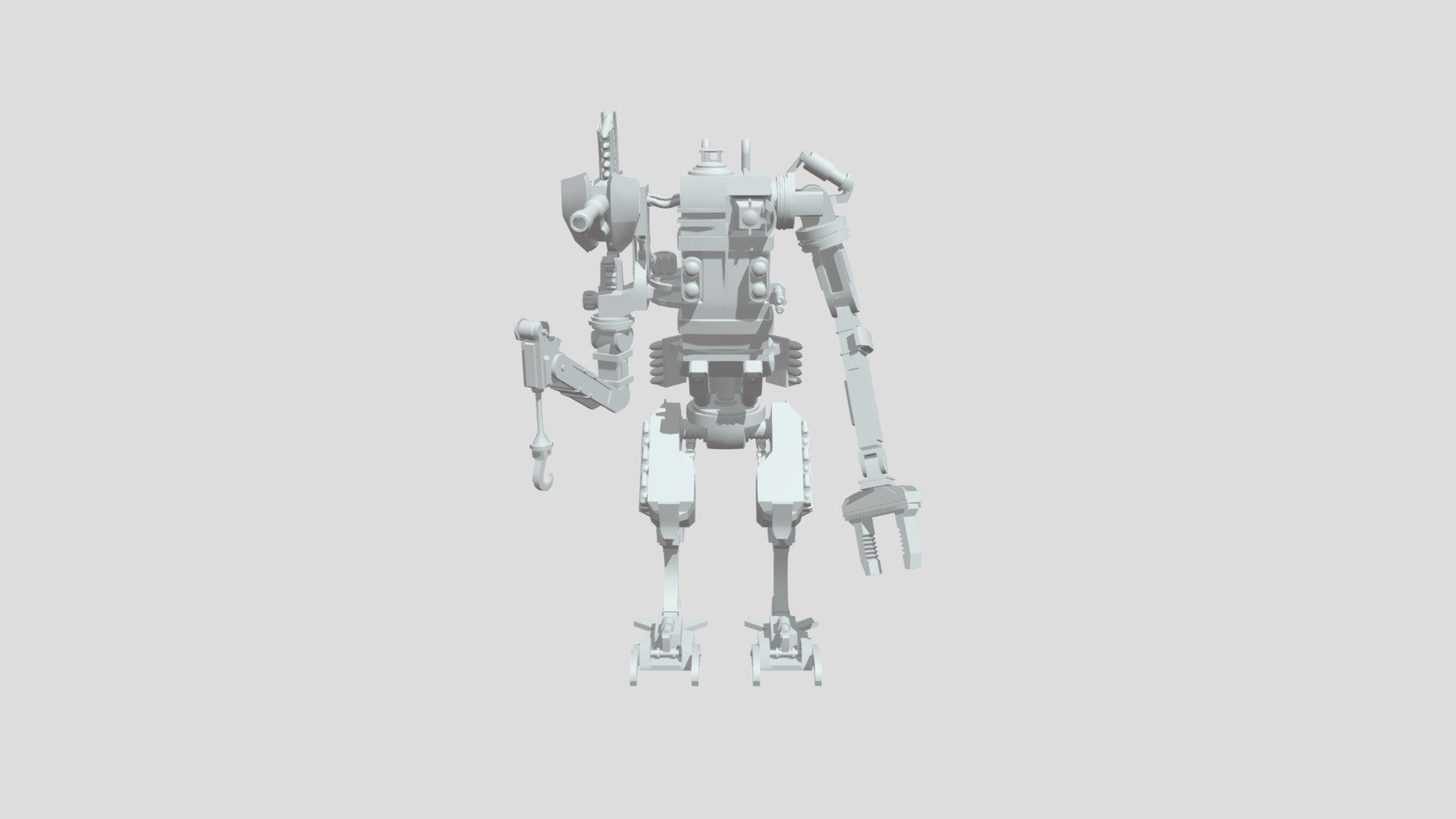Raptor Scout Mech - 3D model by Cade_Walsh [69f9fb7] - Sketchfab