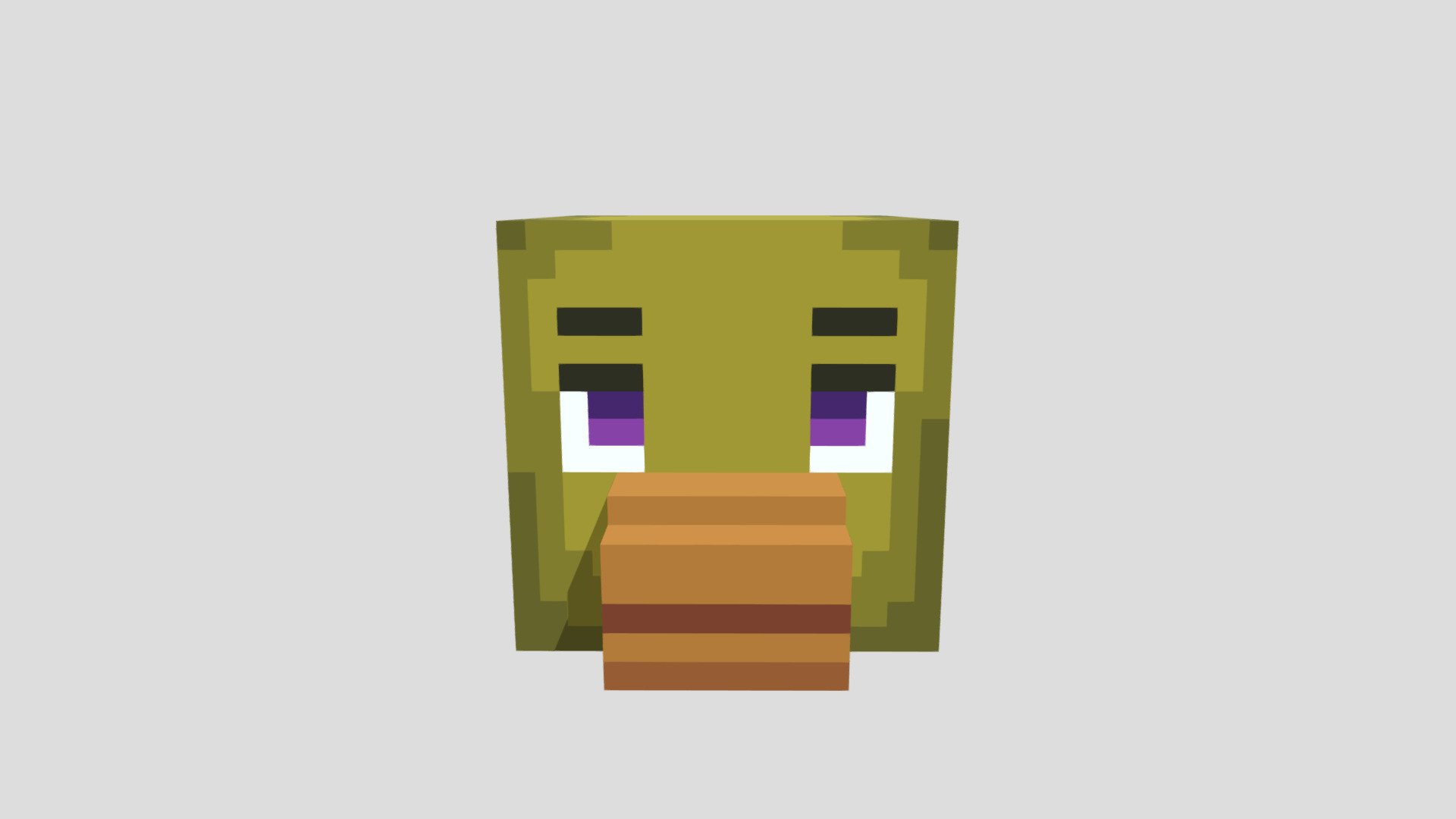 Minecraft Chica Head - Download Free 3D model by Cutey61665 ...