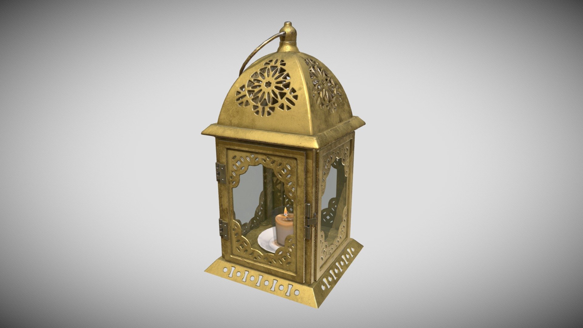North African Props: Fanoos Lantern - Buy Royalty Free 3D model by ...