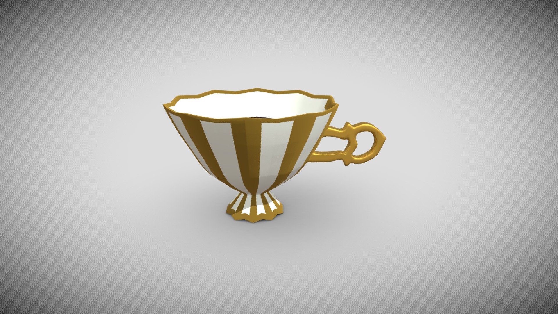 Tea Cup With Tea - Download Free 3D model by chloebowman [69fcedd ...