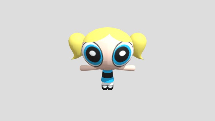 Powerpuffgirls 3D models - Sketchfab