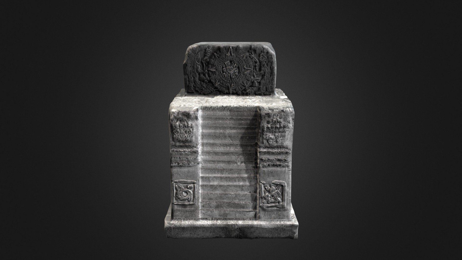 Teocalli - 3D model by Mexicana [69fdbee] - Sketchfab
